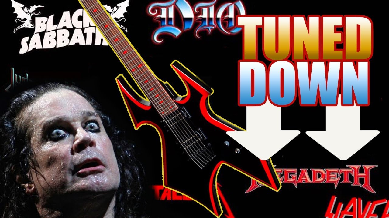 10 ICONIC Classic Metal Riffs Tuned Down 7 String tuning | Jamie ...