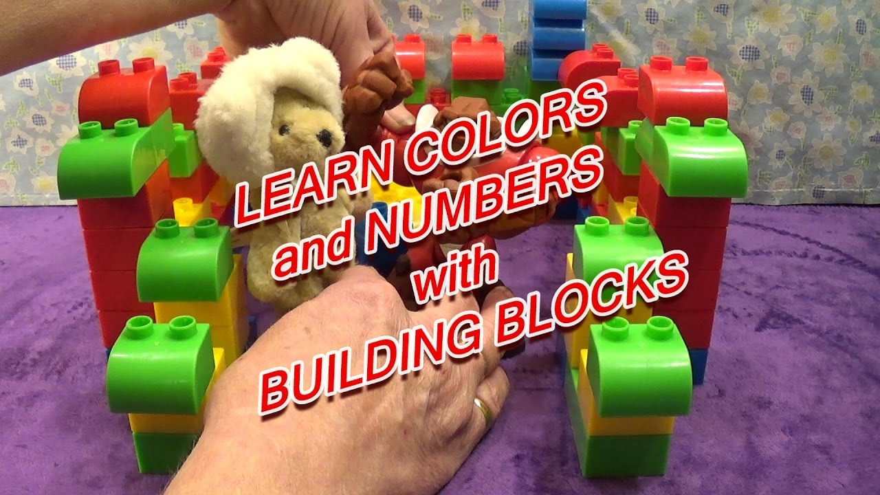 Best learning Colors and Numbers Video for Chidren with Building Blocks ...