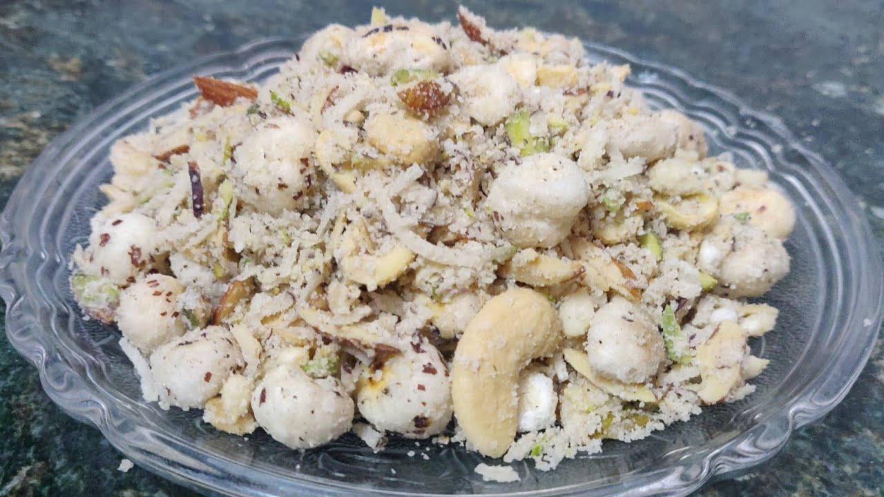 कृष्ण जन्माष्टमी स्पेशल सुका मेवा प्रसाद रेसिपी । dry fruits Prasad ...