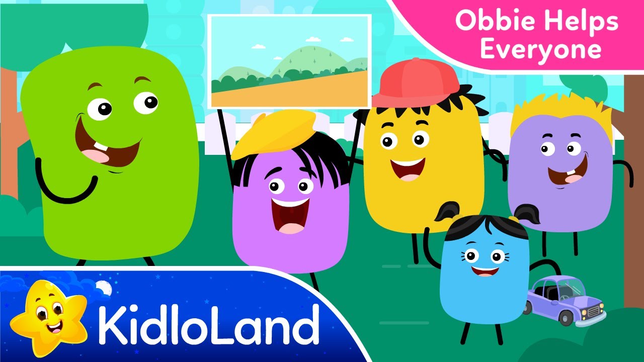 Obbie Helps Everyone | Fun Cartoon for Kids | Good Habits | Learn Good ...