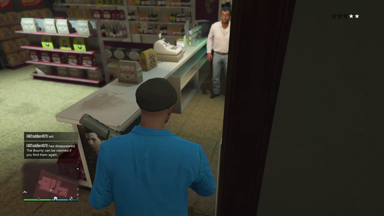 Gta v shop robbery - YouTube