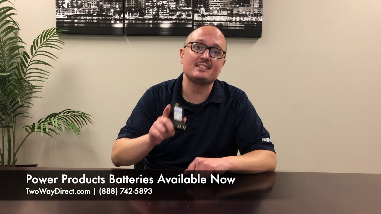 Introduction to the Power Products 3,400mAh Battery for Motorola APX ...