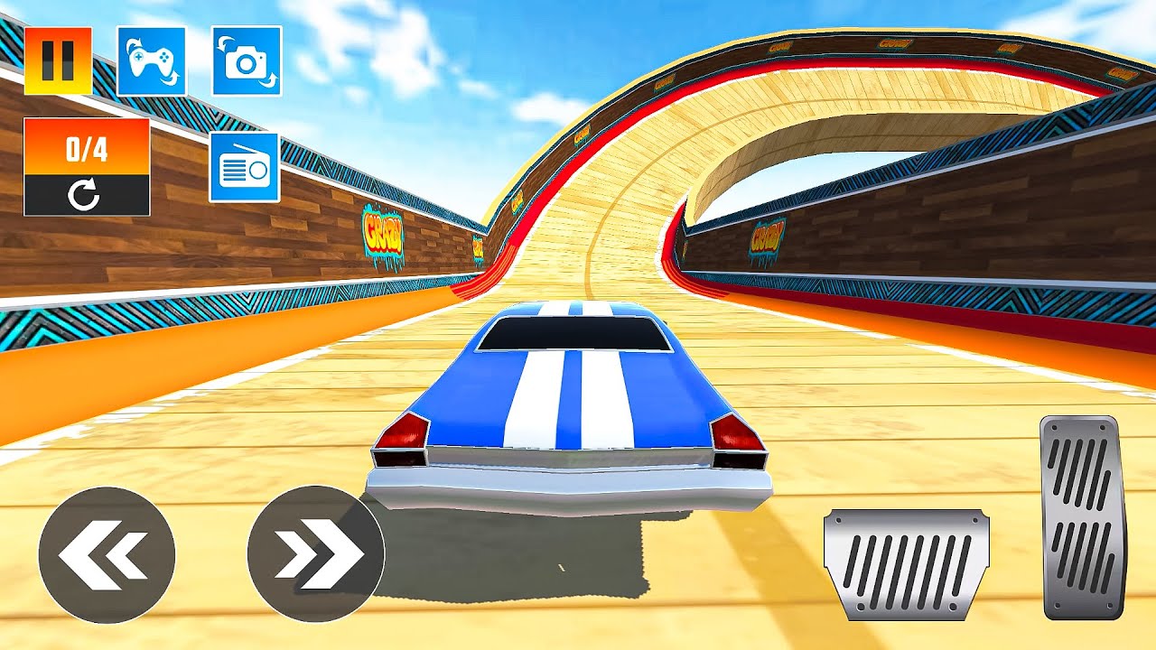 Crazy Car Stunts - Racing Mega Ramp Car Stunts #2 | Gameplay Android ...