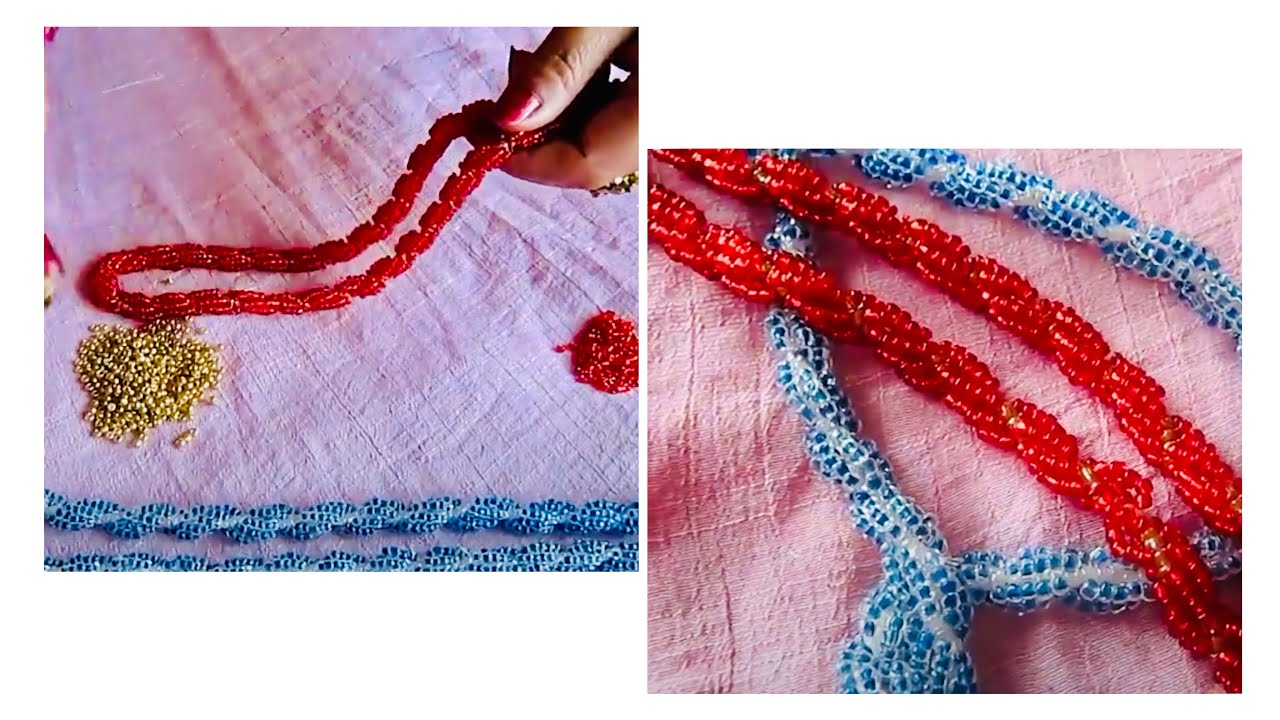 How To Make Ball nepali Necklace| pote - YouTube