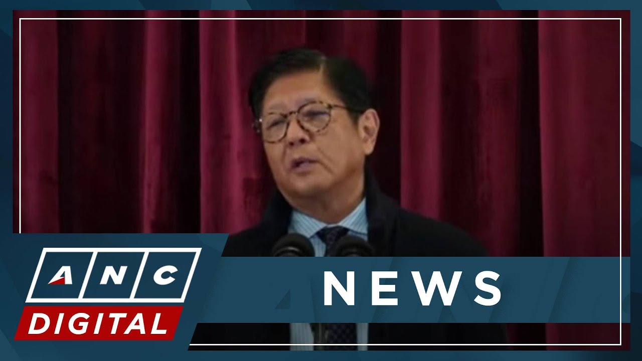 FULL: Marcos delivers pre-departure speech before South Korea trip for ...