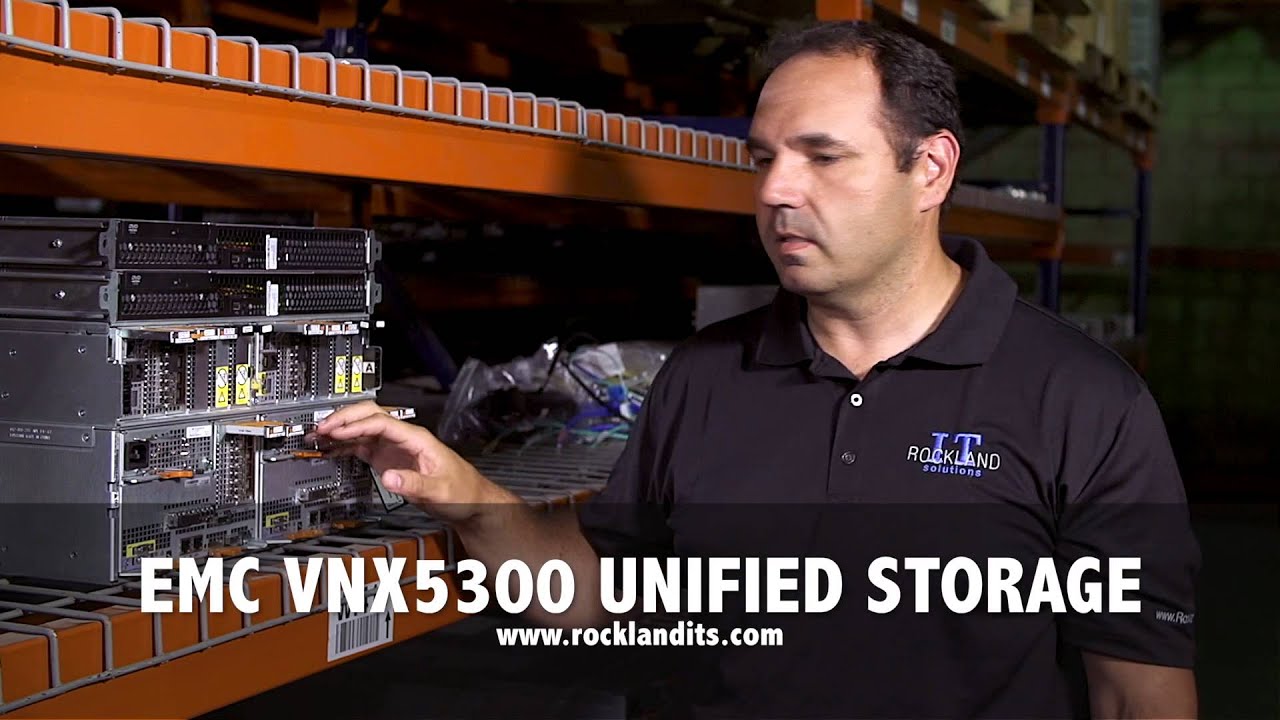 EMC VNX5300 Unified Storage Platform - YouTube