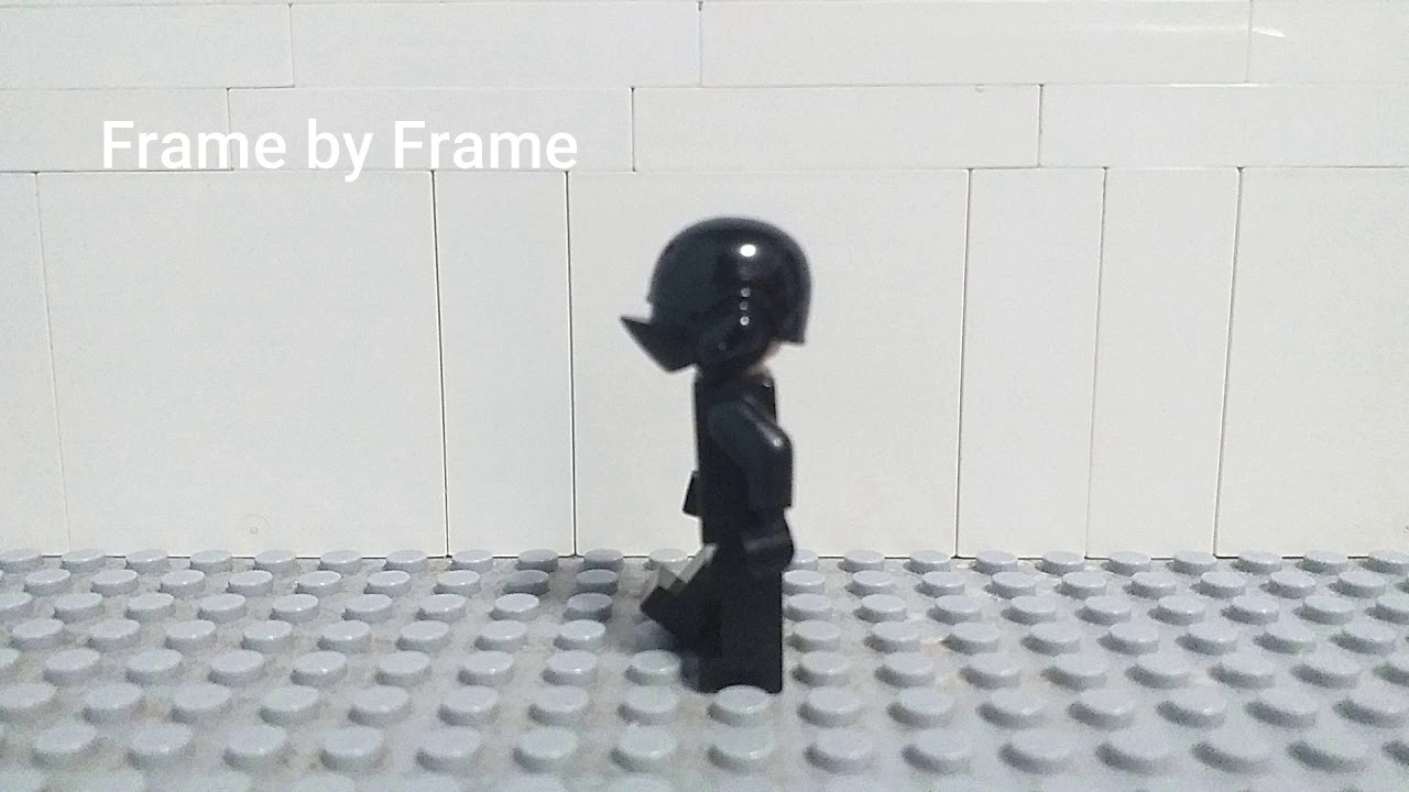 LEGO 24 FPS Walking Cycle - Frame by Frame - YouTube