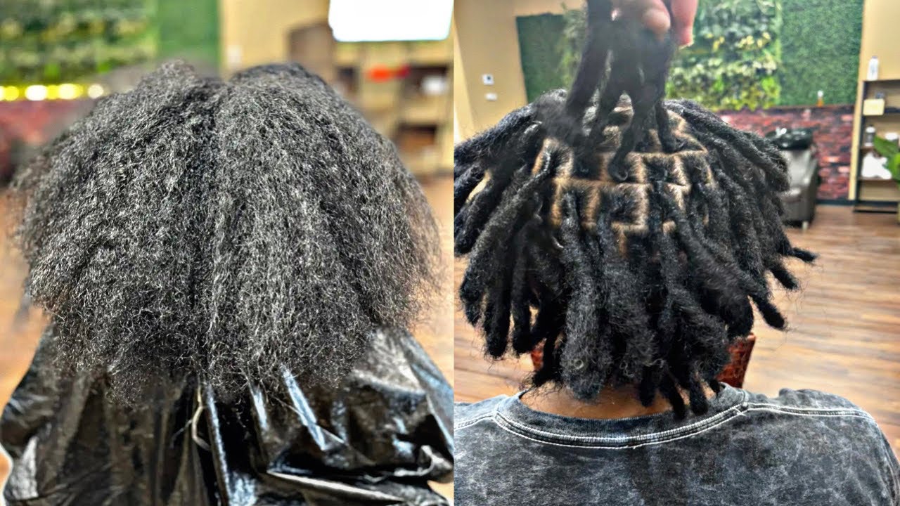 Loc Journey | Instant Locs with Extreme Heat Damaged Hair 🔥 *MUST WATCH ...
