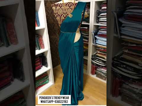 SATIN SILK SAREES|| PARTY WEAR SAREES