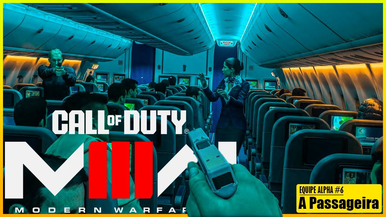 Call of Duty MW3: Missão Samara Jalal - A Passageira! Momentos Épicos e ...