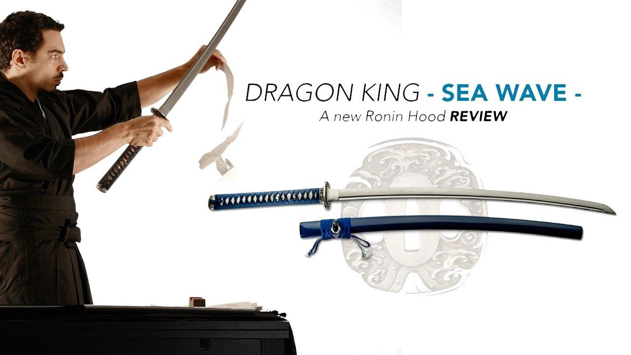 Sea Wave Dragon King katana review - YouTube