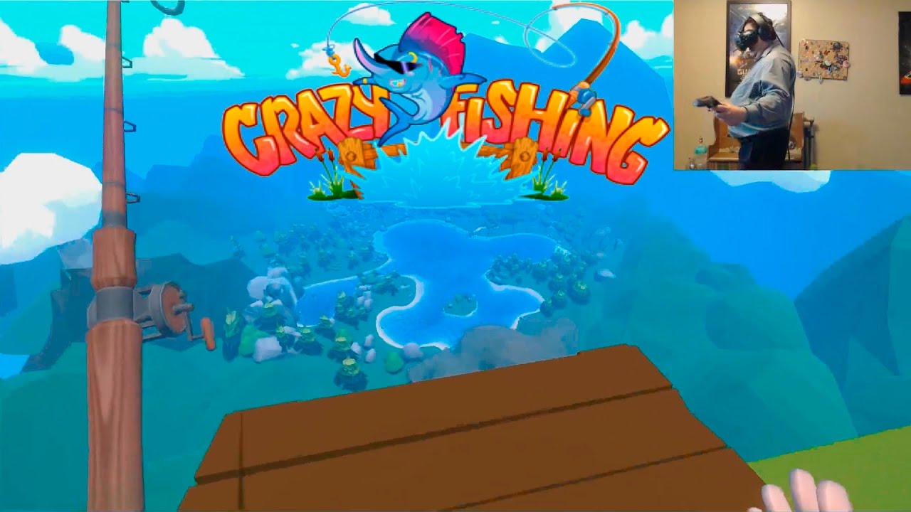 Let's Play Crazy Fishing VR v1.2 HTC VIVE - YouTube