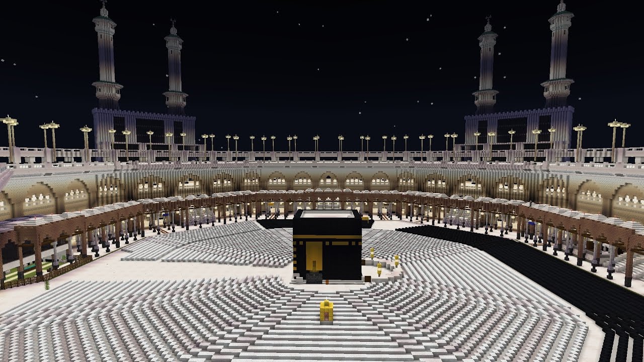 Makkah Fajr by Syaikh Yasser Dossary in Makkah Minecraft, ماين كرافت ...