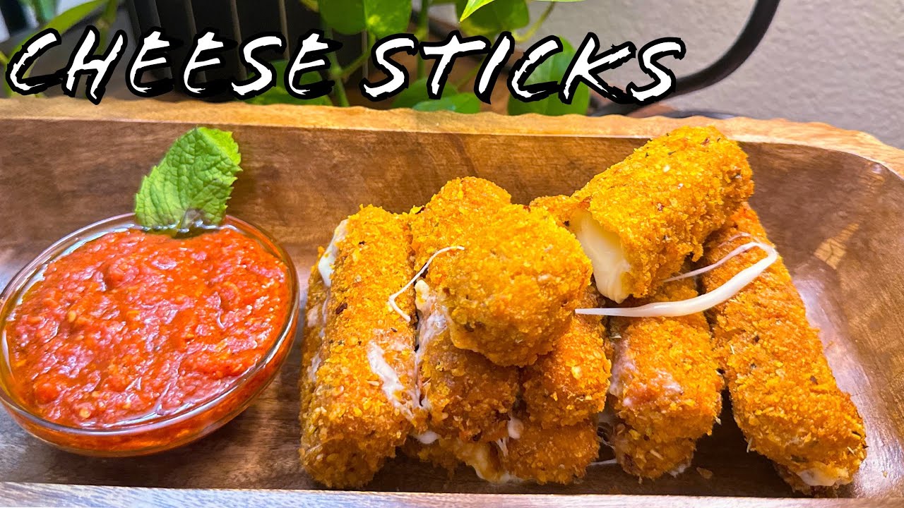 Cheese sticks recipe with homemade Organic Marinara sauce | Authentic ...