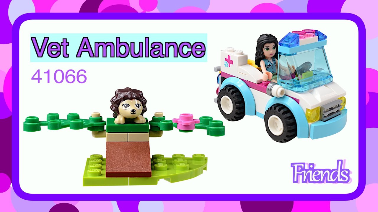Lego Friends: Vet ambulance / lego stop motion animation - YouTube