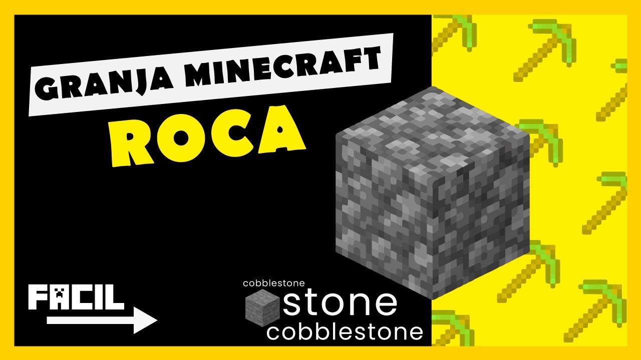 💛 Como hacer el GENERADOR de Roca / Piedra en Minecraft 👉 FACIL y ...