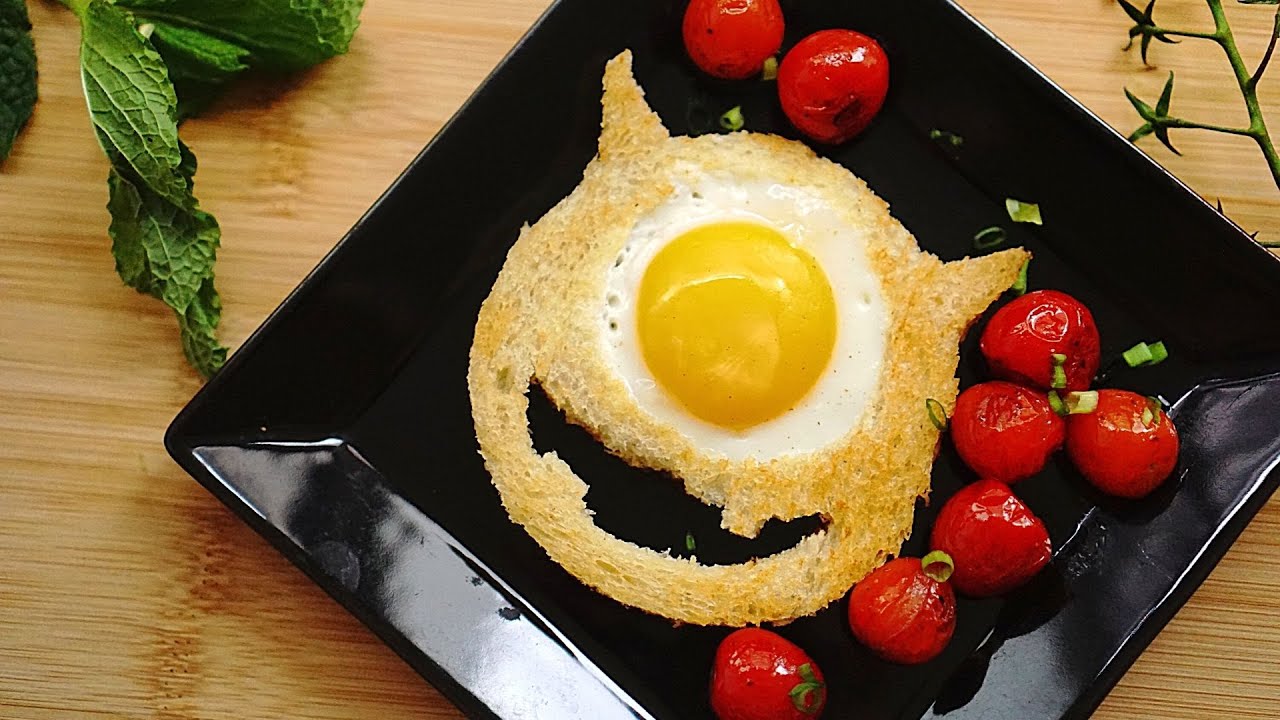 Monsters Inc Mike Wazowski Eggs on a Raft Recipe (without mould) - YouTube