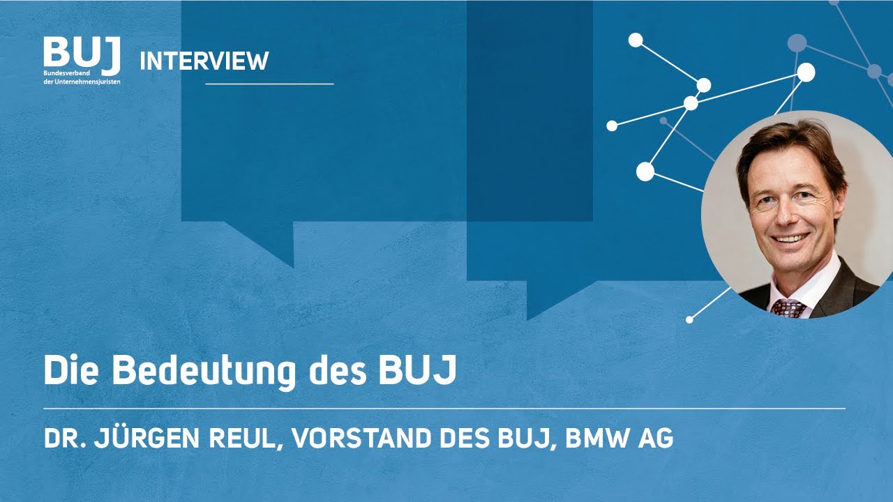 BUJ Interview - Dr. Jürgen Reul, Vorstand - YouTube