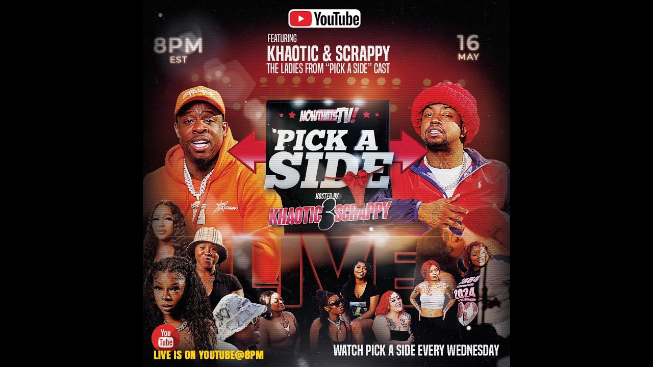Pick A Side | Live With | Scrappy | And The Girls - YouTube