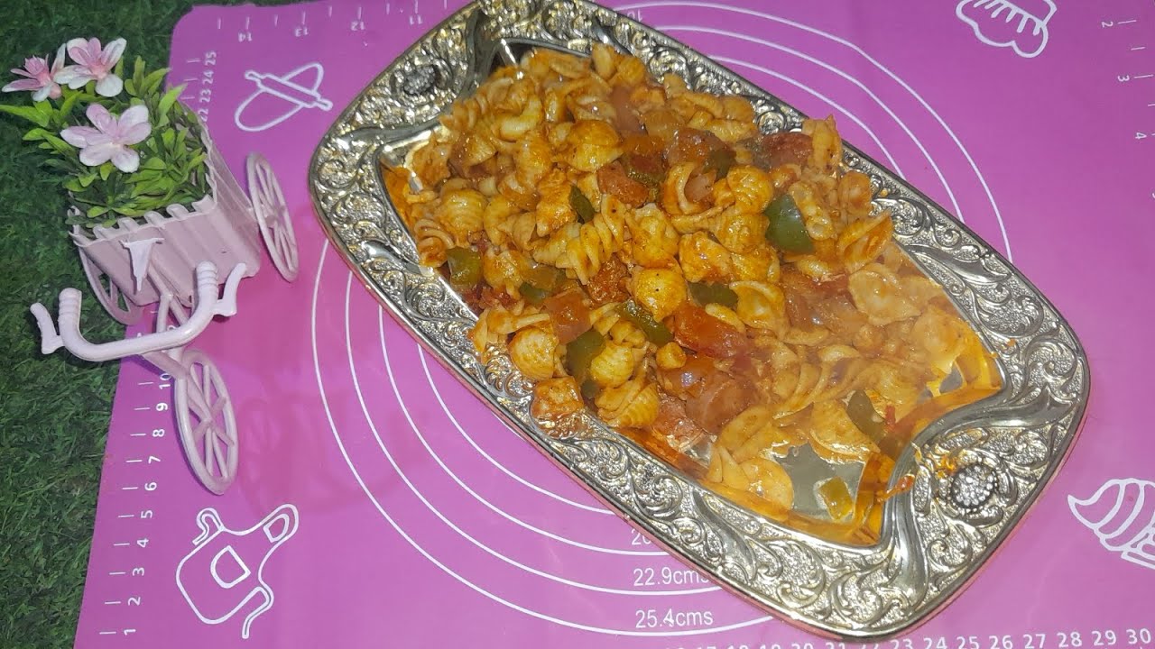 macroni recipe| pasta | how to make chicken macroni pasta - YouTube