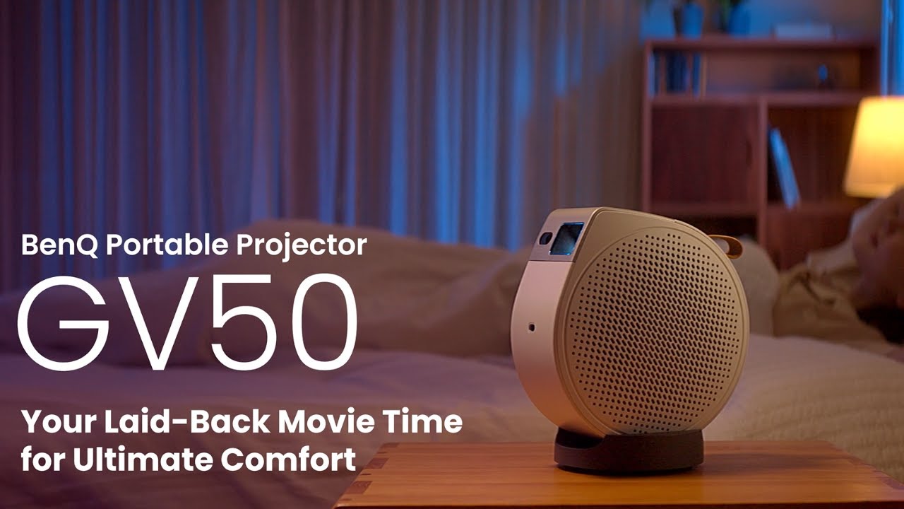 BenQ GV50 | Smart Laser Projector | Big Screen Entertainment at Home ...