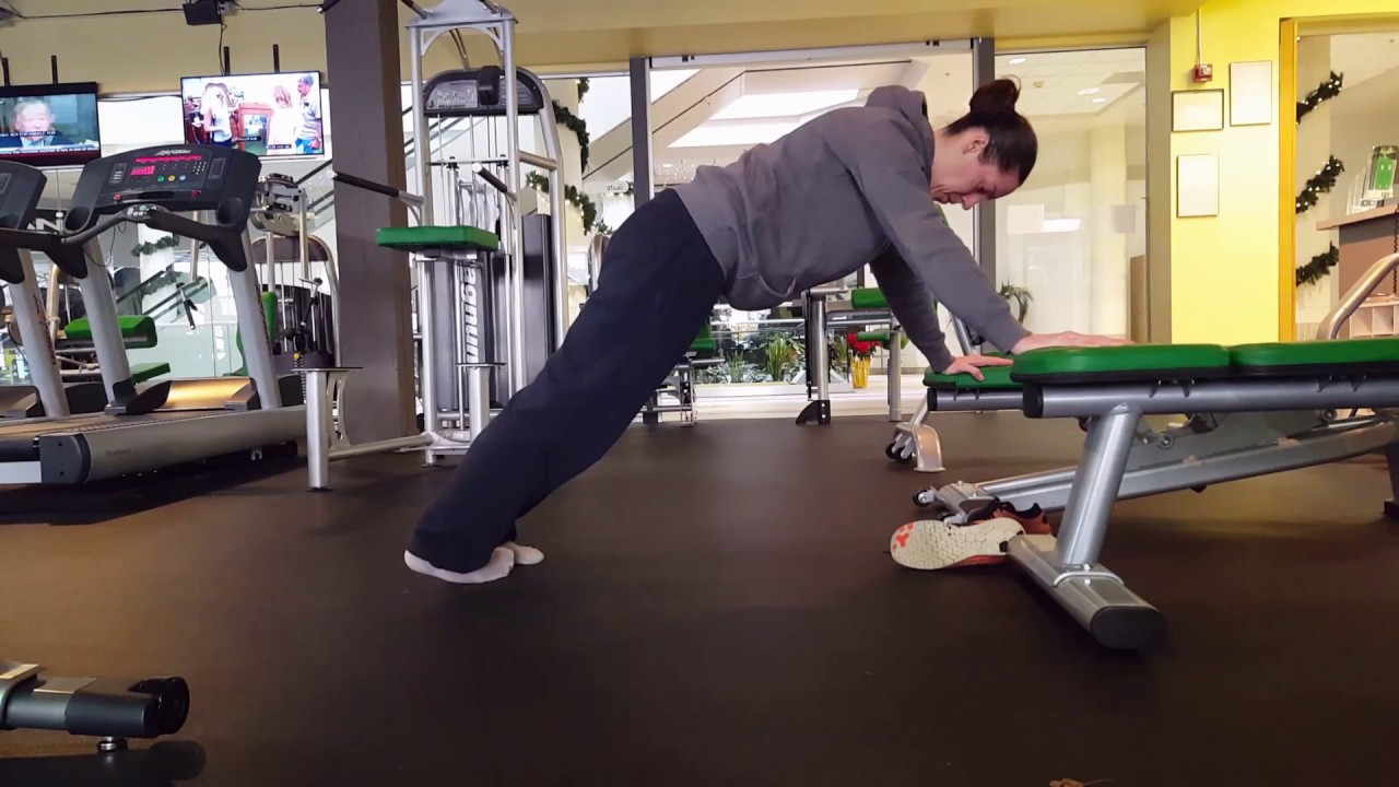 Push Up Position Ankle Mobilizer - YouTube
