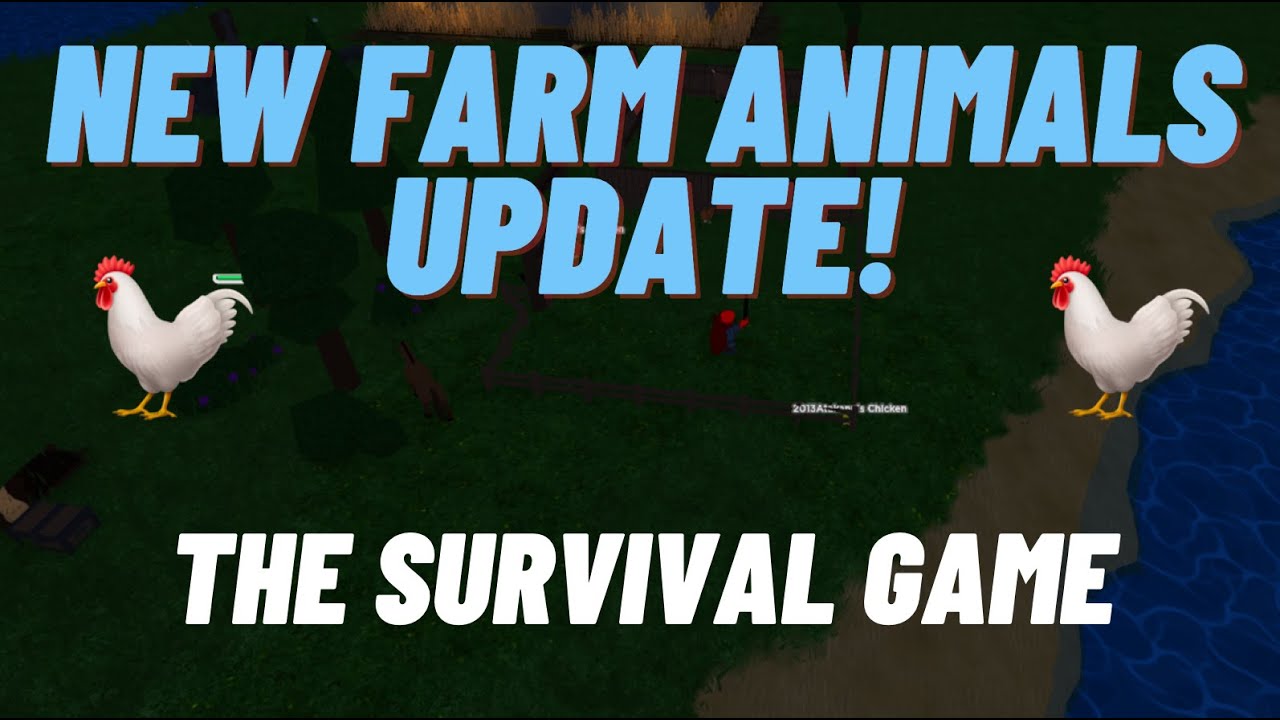 New FARM ANIMALS Update! *The Survival Game* - YouTube