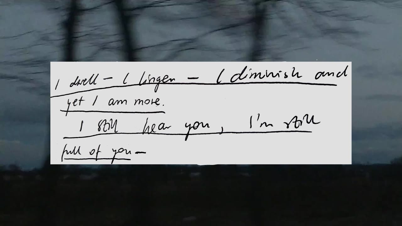 I still hear you, I'm still full of you— - YouTube