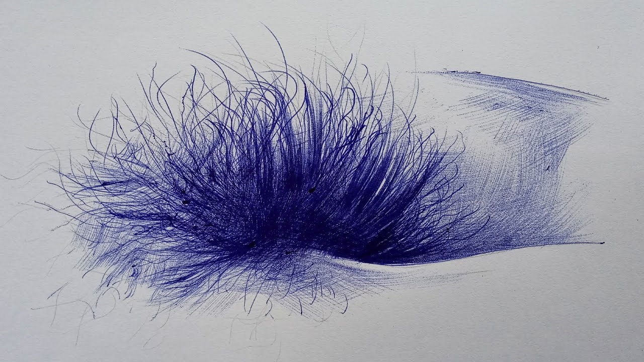 Crunch Ball Pen Sketch - YouTube