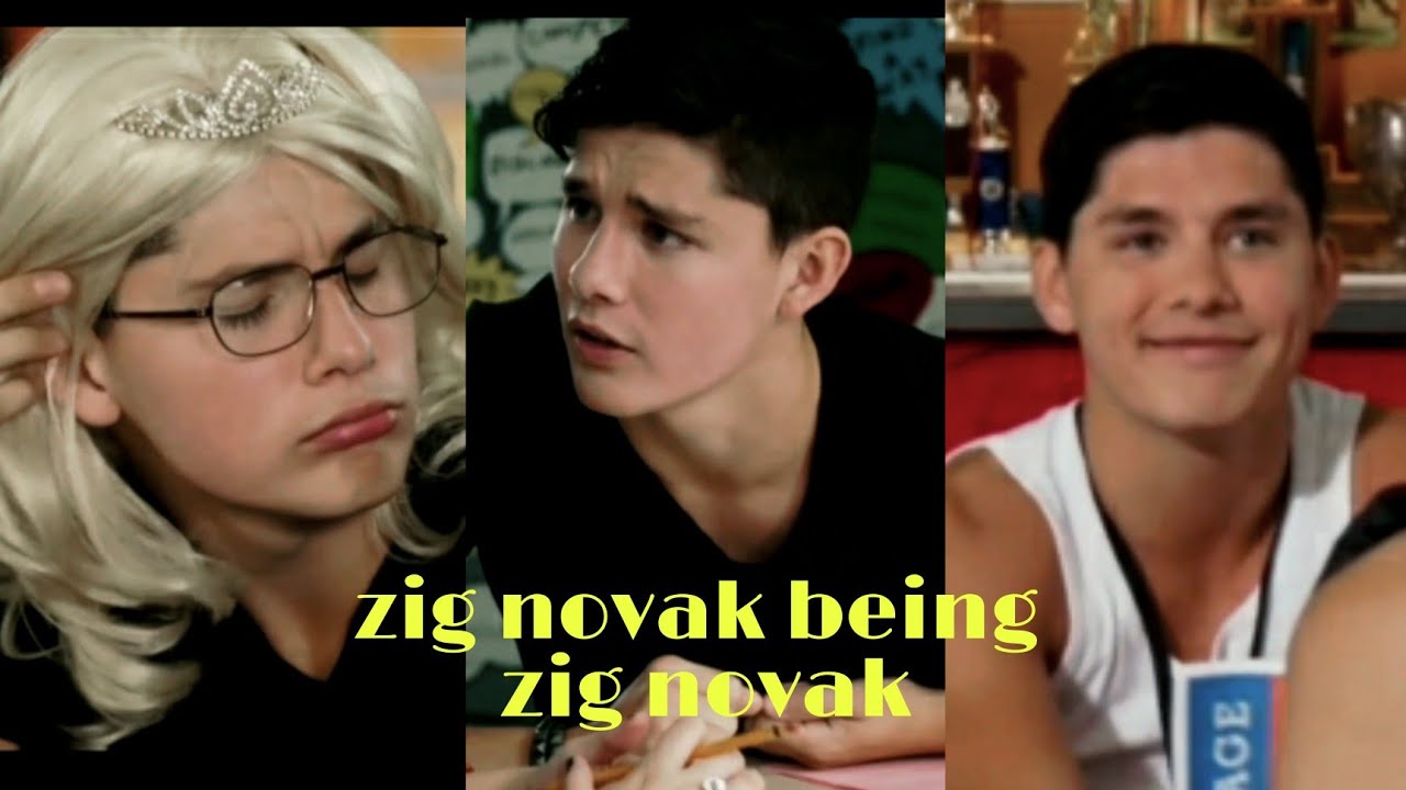 zig novak being zig novak for almost 3 minutes straight (degrassi: next ...