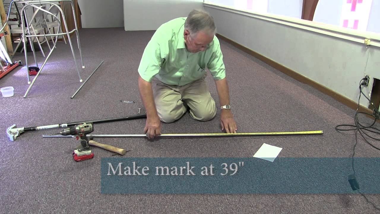 Homemade Walker Instructional Video - YouTube