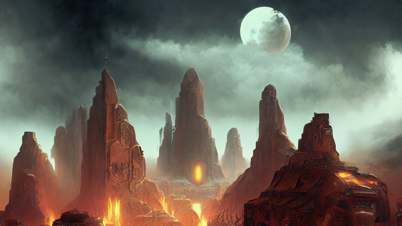 The Burning Ruins of the Lost World - YouTube