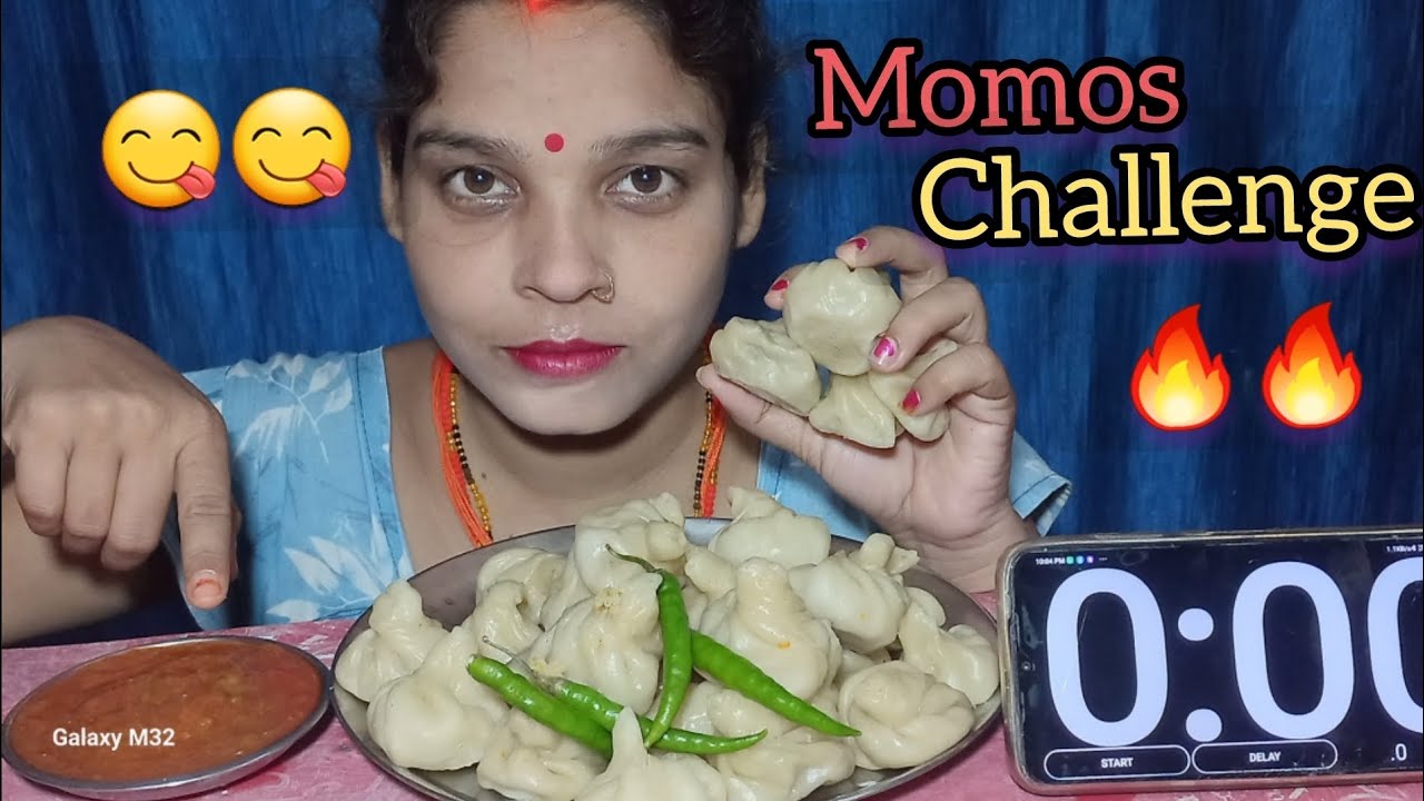 momos challenge in 10 minutes #food #eatting #mukbang #eatingsounds # ...