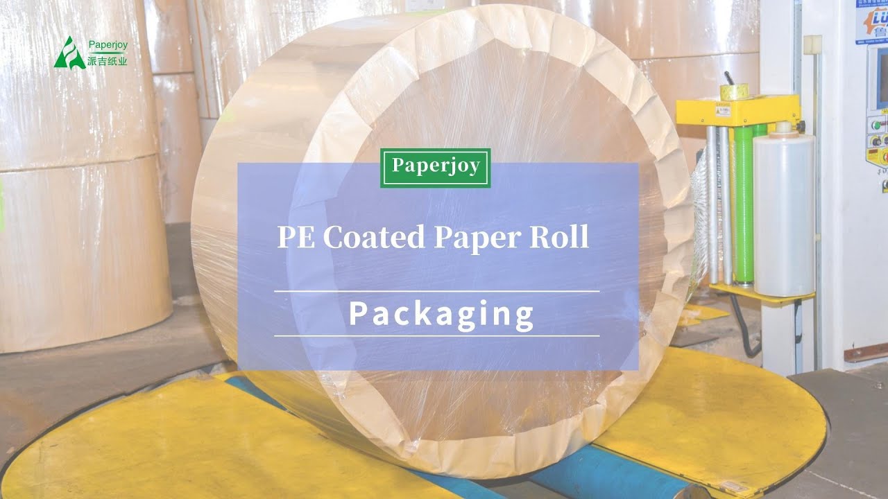 Paperjoy Packaging- PE coated paper roll-How the roll is go to packed ...