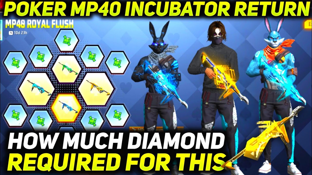 Free Fire Poker MP40 Return In Pakistan Server 2024 | Free Fire Royal ...