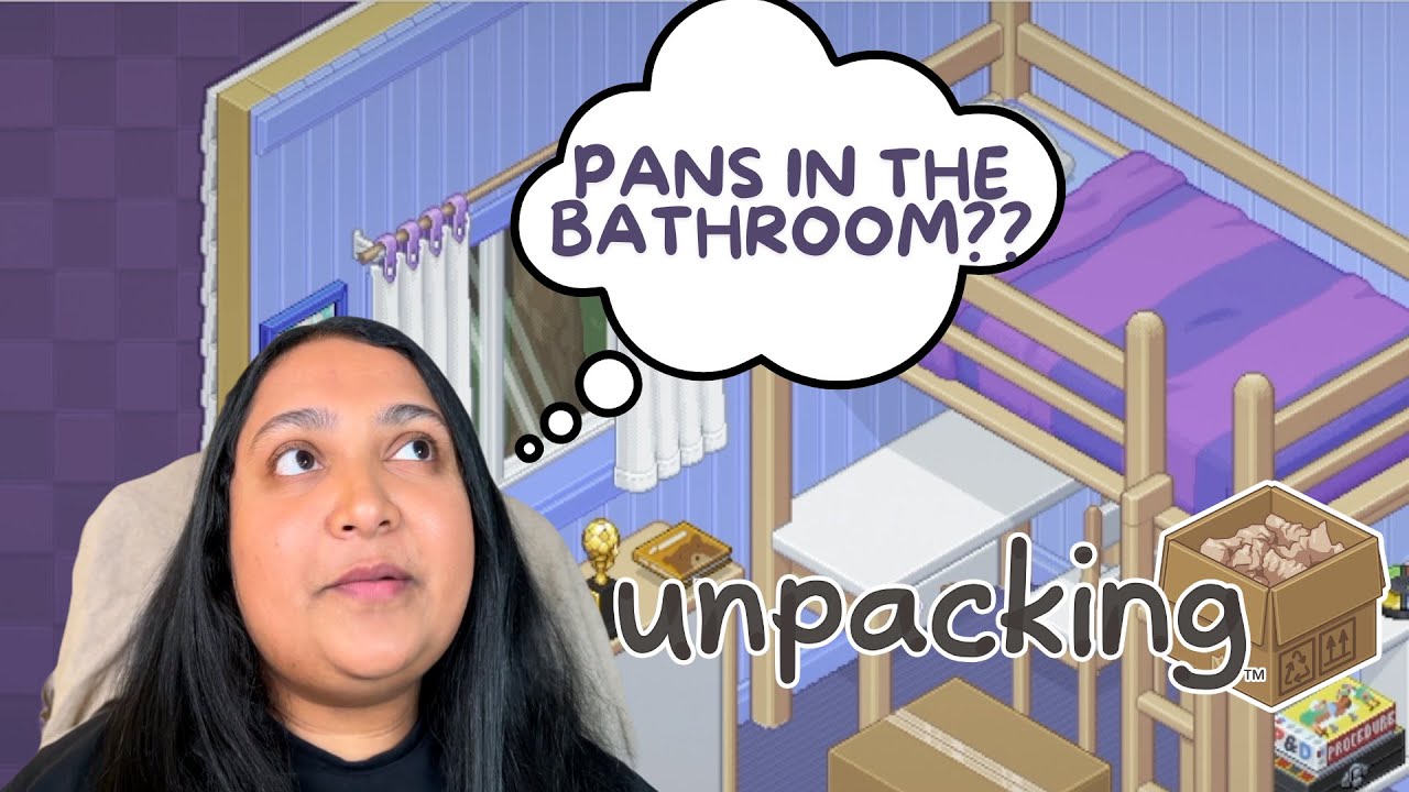 Unpacking Part 1 | PANS IN THE BATHROOM?? | Relaxing Puzzle Game Series ...