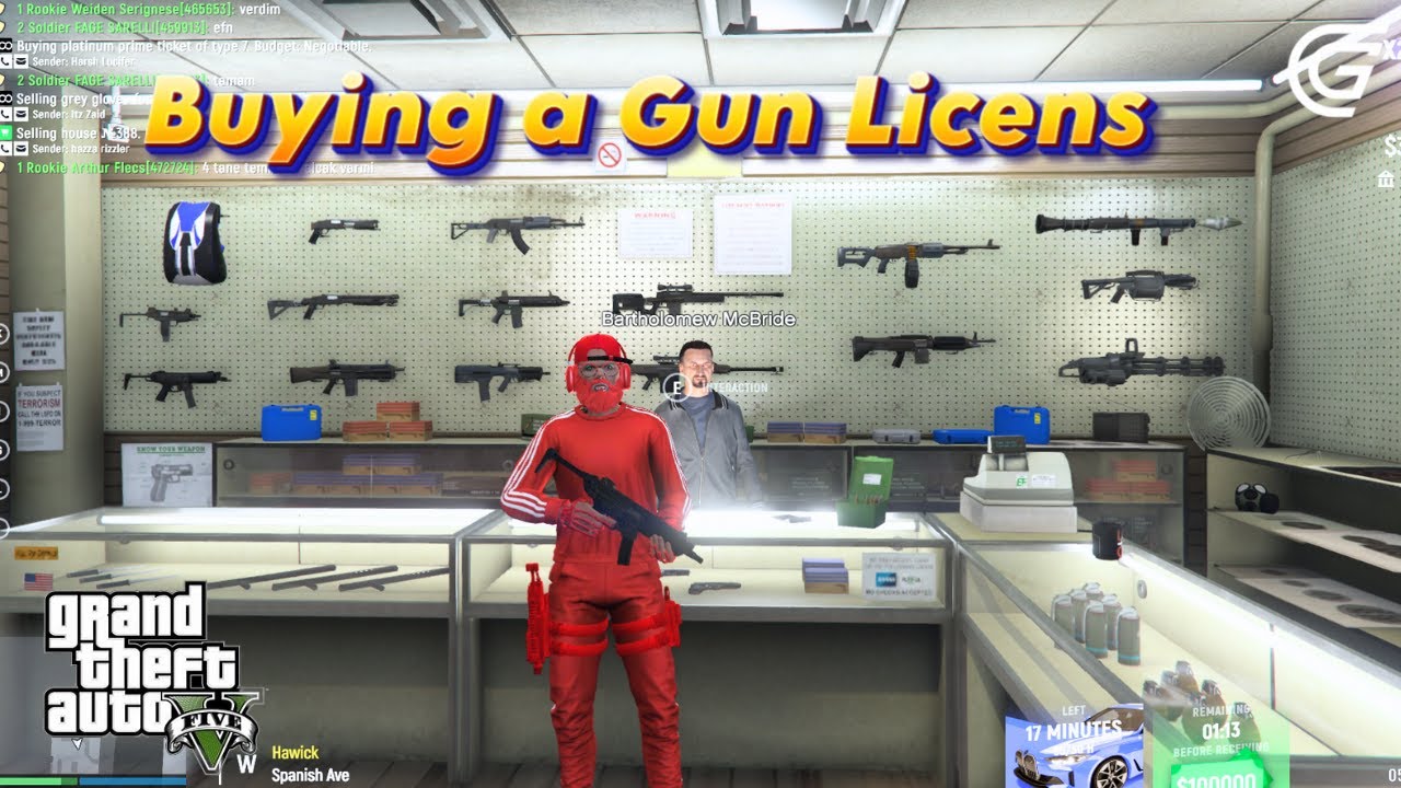 Buying a Gun License & Insurance in GTA V Grand RP – Step-by-Step Guide ...
