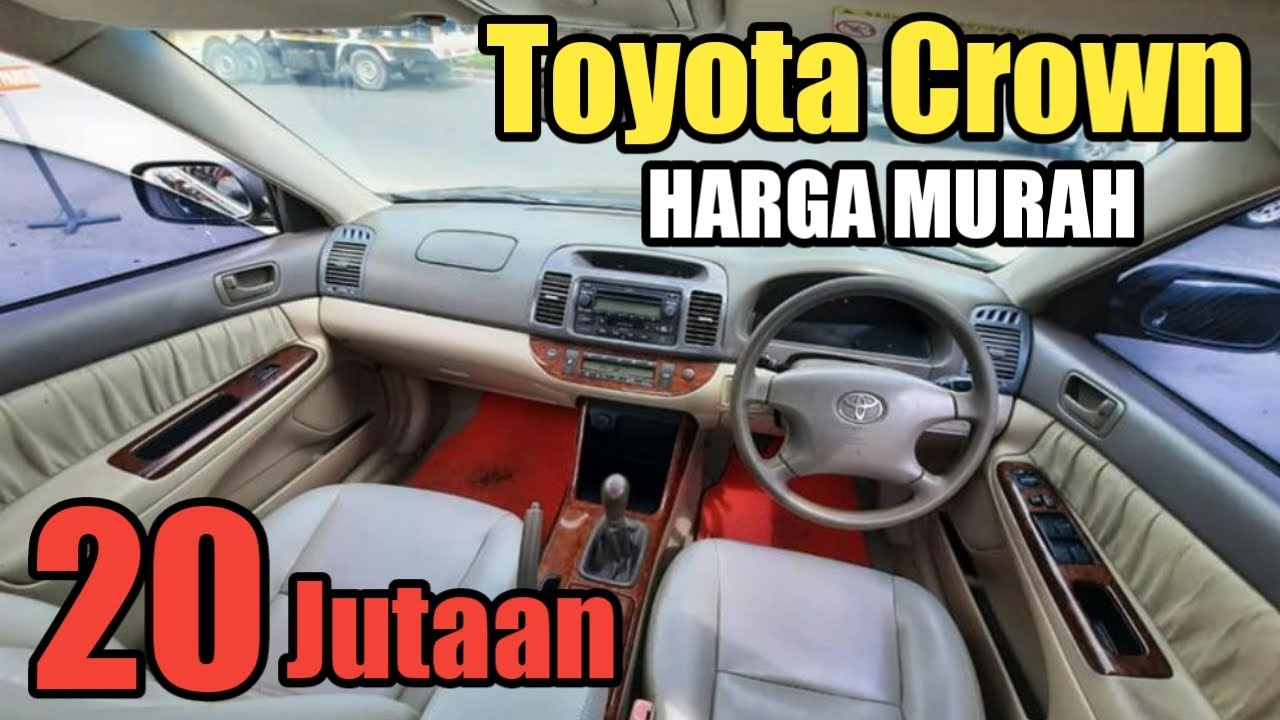 TOYOTA CROWN | Mobil Bekas Murah, Harga 20 Jutaan - YouTube
