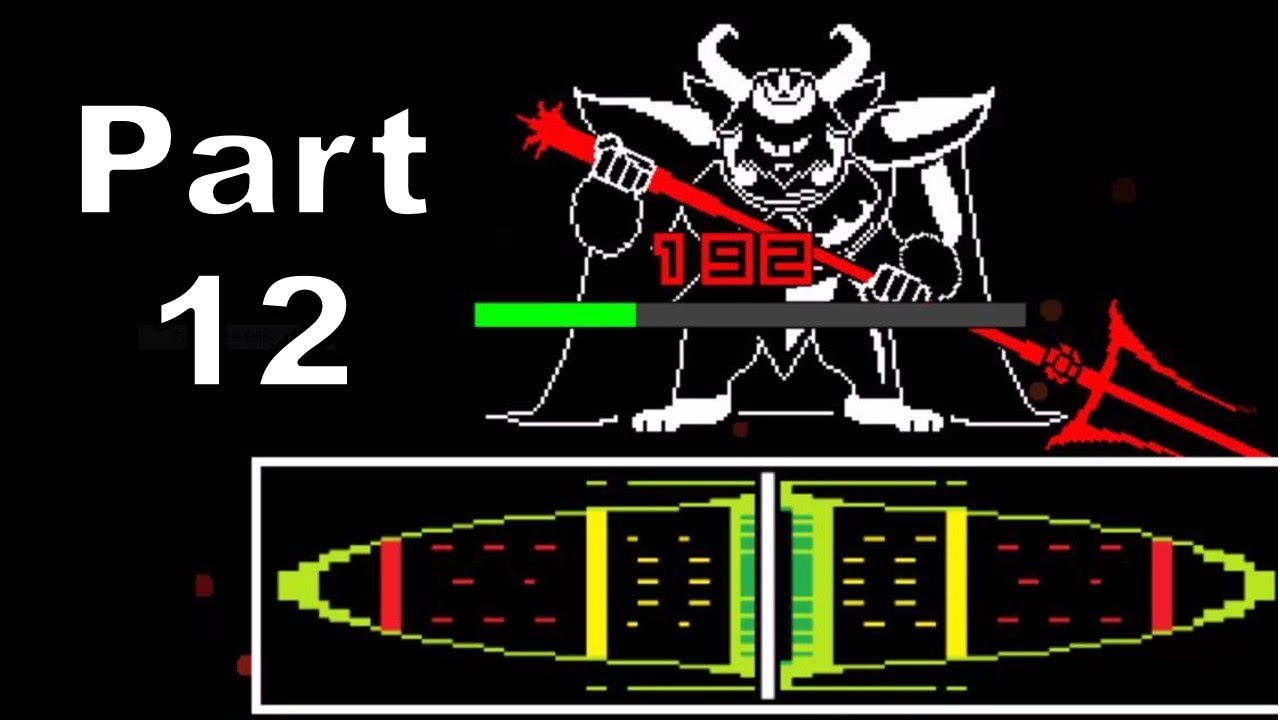 Undertale Walkthrough part #12 Asgore Boss Fight / Asriel Story - YouTube