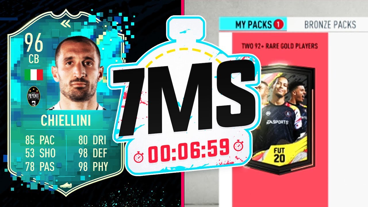 92 Double Upgrade 96 Flashback Chiellini 7 Minute Squad Builder