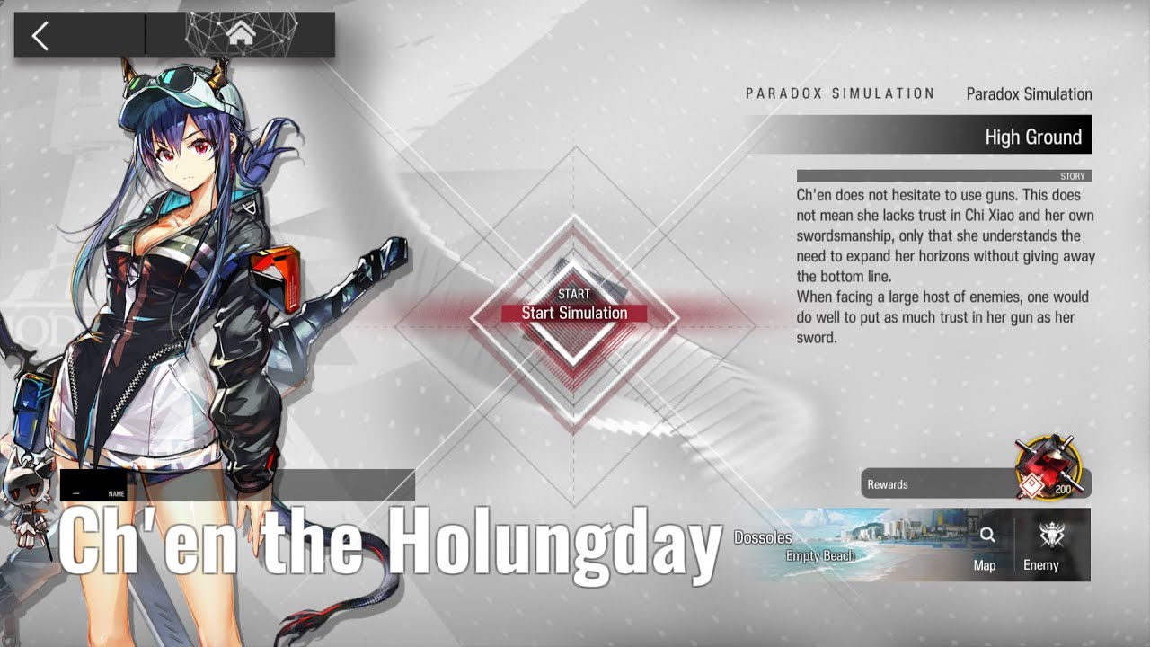 Arknights Paradox Simulation Chen Holungday Guide - YouTube