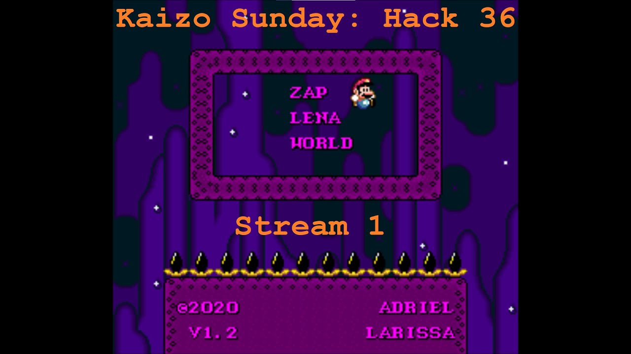 Kaizo Sunday Hack 36: Zap Lena World - YouTube