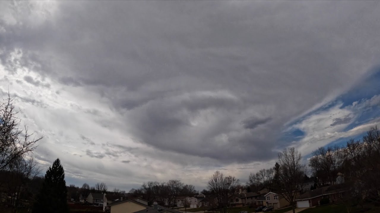 Day Long Time Lapse of a Windy Day, Many Cloud Types. - YouTube