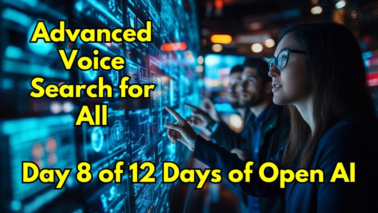 Open AI Day 8 Recap - Advanced Voice Mode gets Search! - YouTube