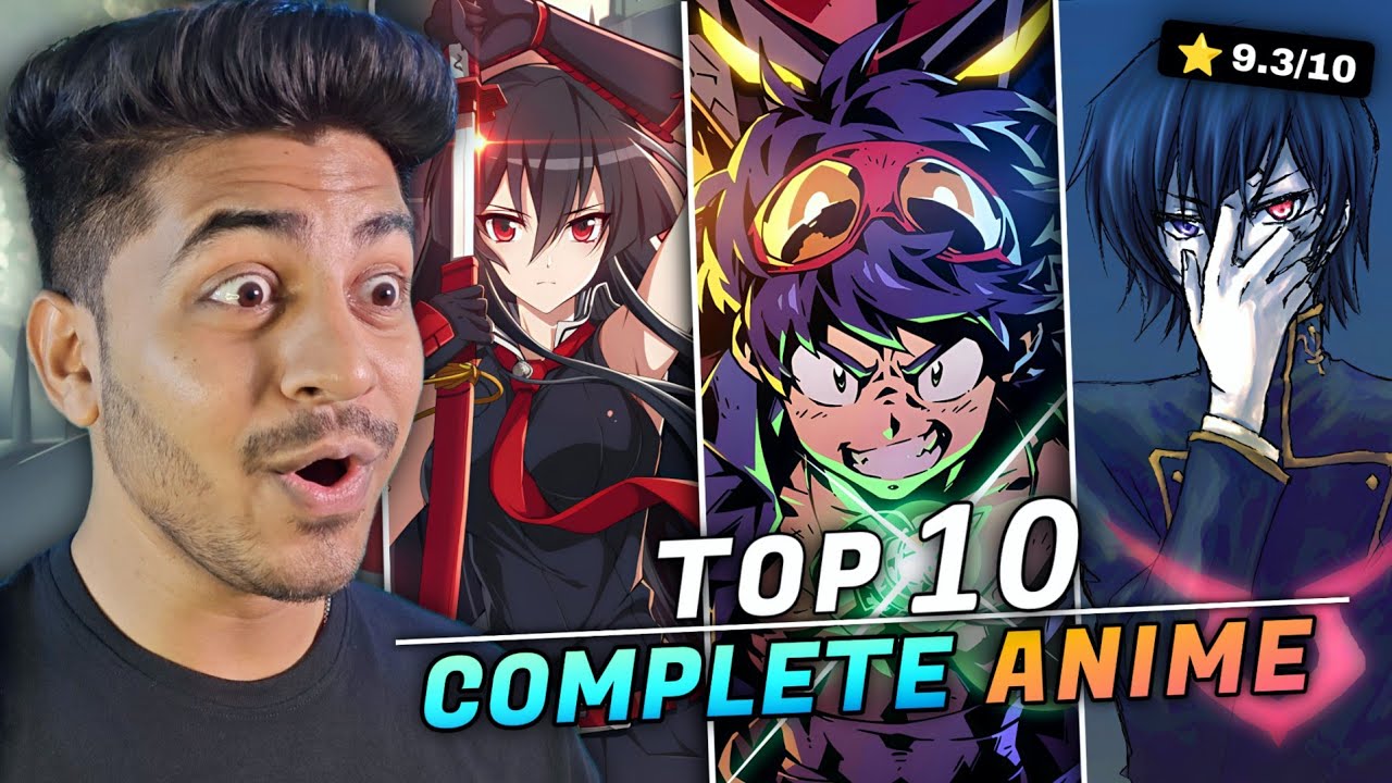 Top 10 Complete Anime That Are Masterpieces | Hin/Eng Dubbed - YouTube