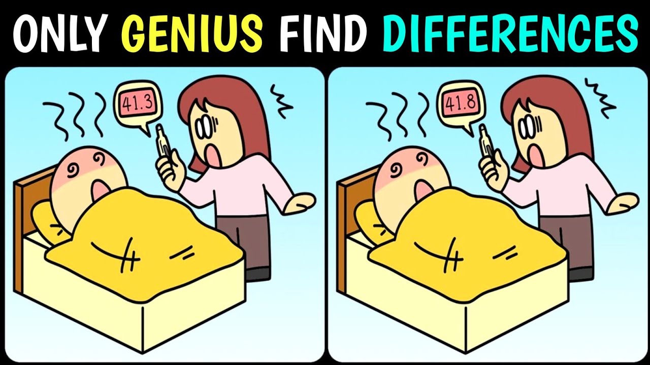 Spot The Difference : Only Genius Find Differences [ Find The ...