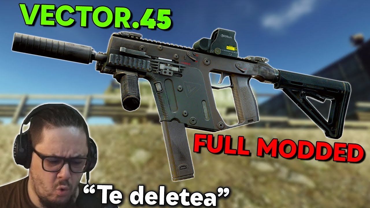 USANDO LA MEJOR SMG DE TARKOV EN LATE WIPE - Vector .45 FULL MODDED ...