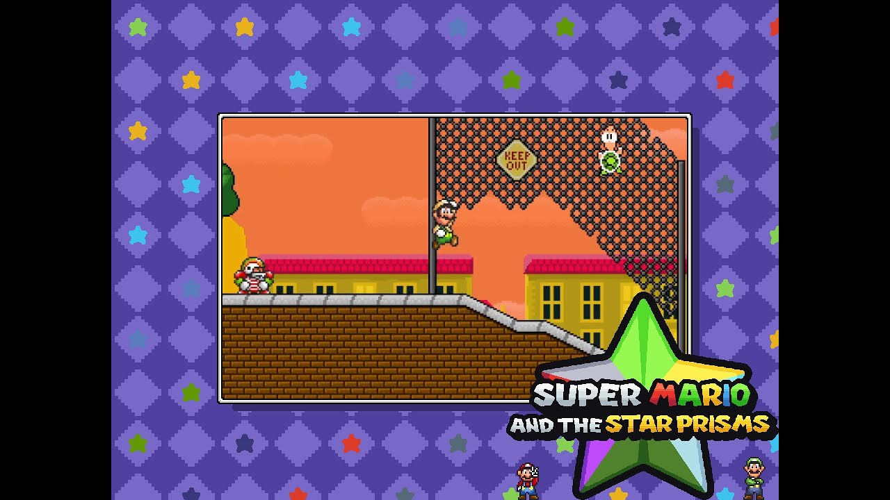 Super Mario and the Star Prisms: Sunset Suburbia (8-2) - YouTube