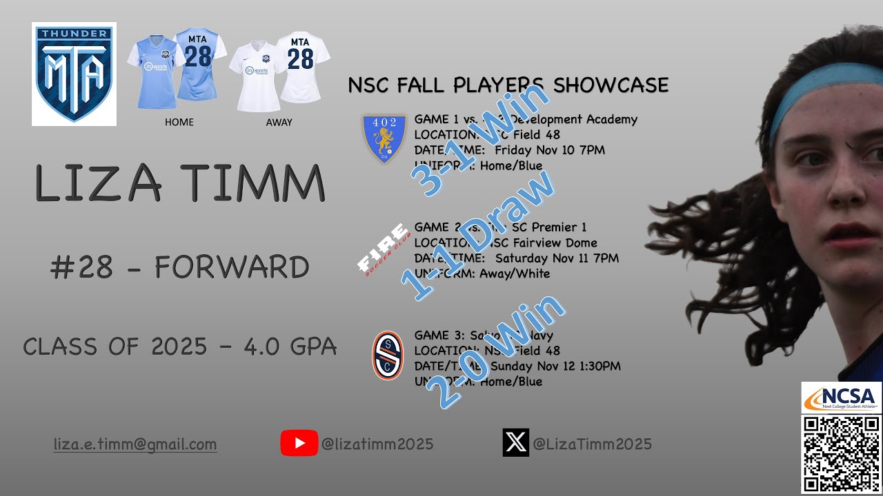 2023 NSC Fall Showcase Highlights - YouTube
