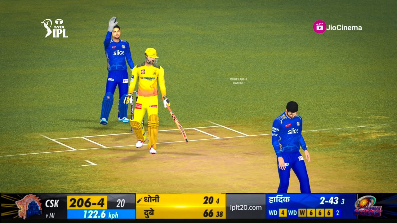 Ms Dhoni 20*(4) vs MI 🔥 || Ms Dhoni Smashes Hardik for 3 Back to Back ...
